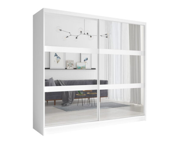 F24B06C5861B4DED92B1E0E65CECBBF7 Sliding Door Wardrobe 230cm - Modern ...