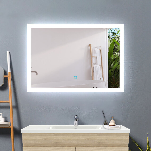 Aivery Lighted Wall Mounted Bathroom/Vanity Mirror by Wayfair ...