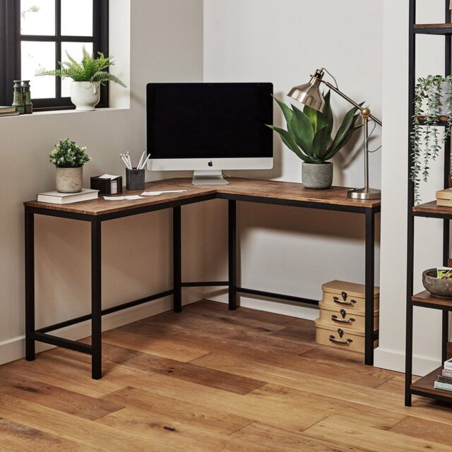 Alodie L-Shape Desk and Chair Set by Wayfair | uFurnish.com