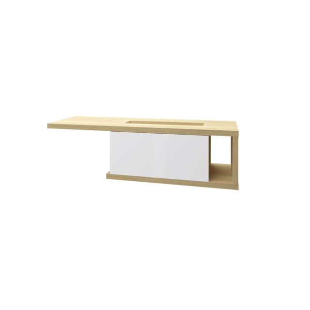 Roeper 141cm Wall-Mounted Vanity Unit Base by Wayfair | ufurnish.com