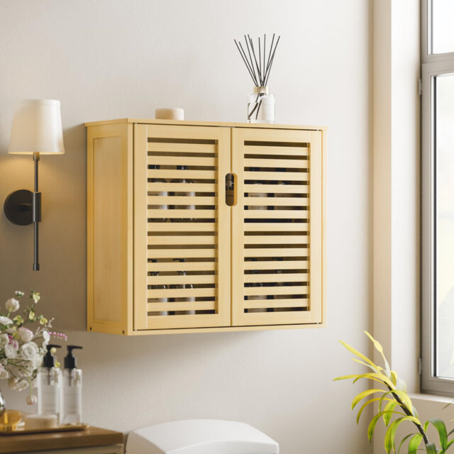 Bamboo Bathroom Cabinet by Wayfair | ufurnish.com