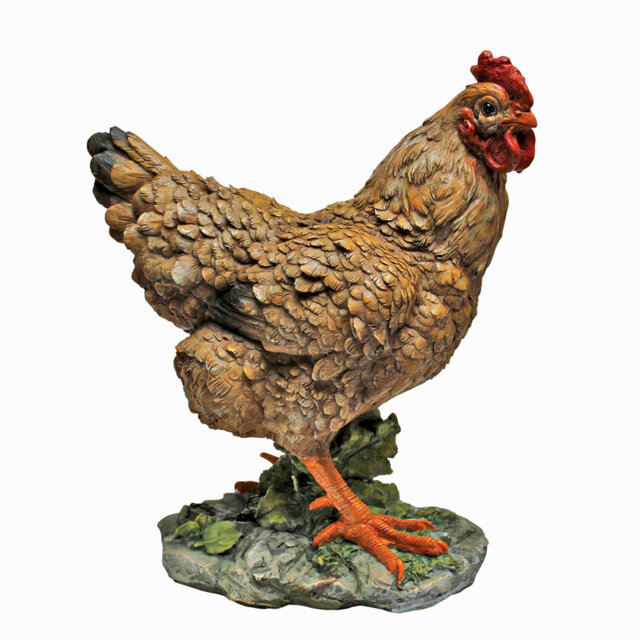 Henrietta Hen Chicken Garden Statue by Wayfair | ufurnish.com