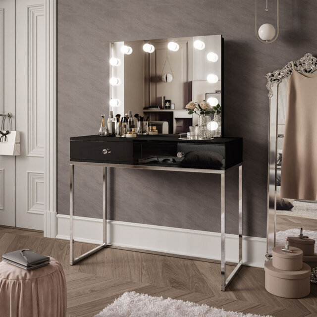 Begie Dressing Table with Mirror by Wayfair | ufurnish.com