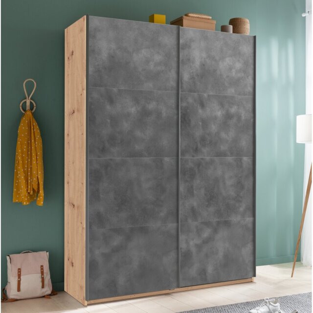 Systema 2 Door Sliding Wardrobe by Wayfair | ufurnish.com