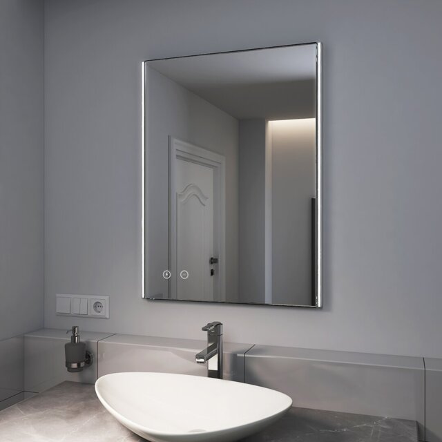 Non -Fogging Bathroom Mirror by Wayfair | ufurnish.com