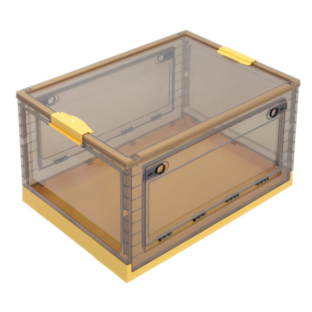 Set of 3 Visual Folding Storage Boxes with Wheels for Home Organizer by ...