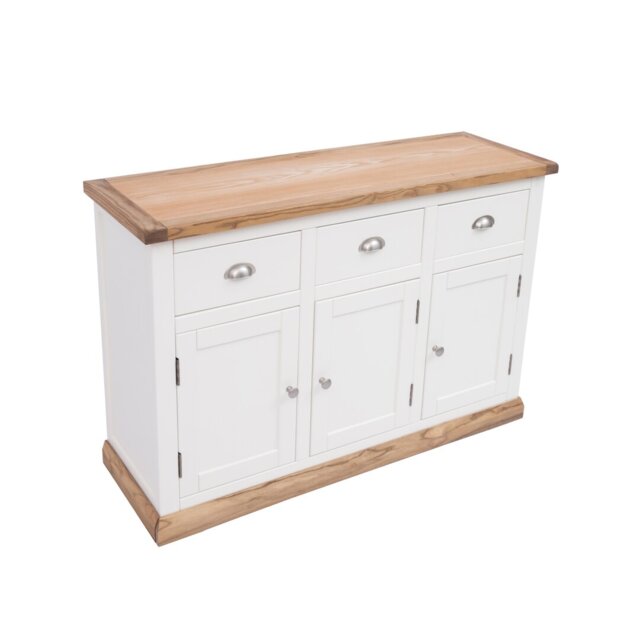 Triplett 120 Cm Wide 3 Drawer Solid Wood Sideboard by Wayfair ...