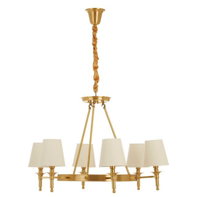 Bahamas 6-Light Shaded Chandelier by Wayfair | ufurnish.com