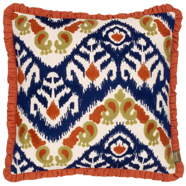 Henderson Ikat Square Throw Cushion With Filling by Wayfair | ufurnish.com