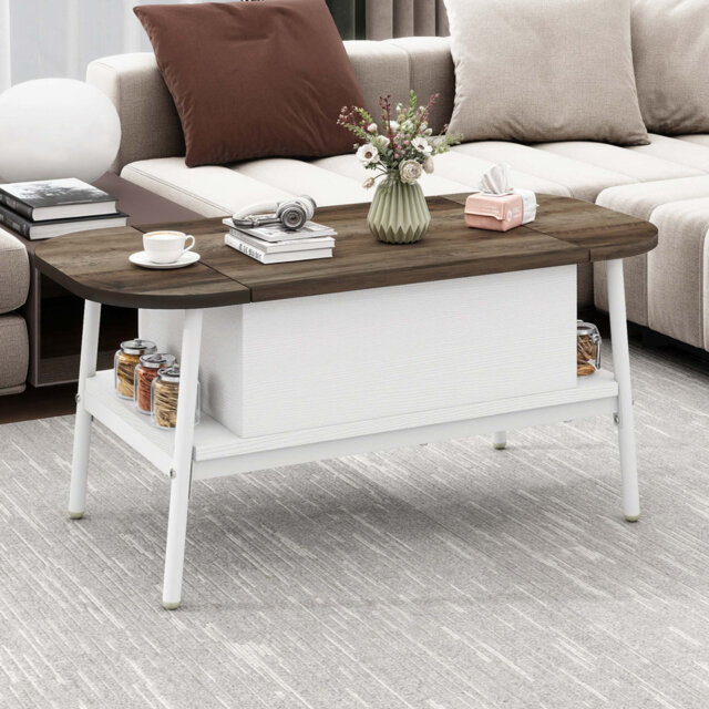 Lily Manor Lift Top Coffee Table With Hidden Storage Compartment And ...
