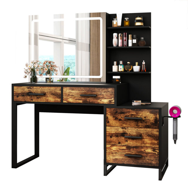 Amimma Dressing Table with Mirror by Wayfair | uFurnish.com