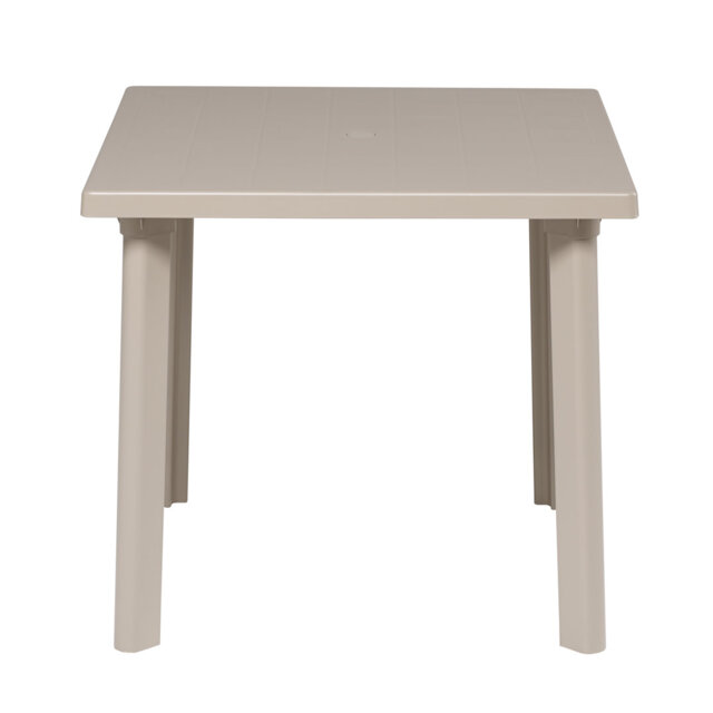 Elle 80cm Square Scratchproof Polypropylene Outdoor Dining Table ...