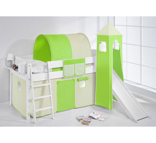 Ida European Single Mid Sleeper Bed with Textile Set by Wayfair ...