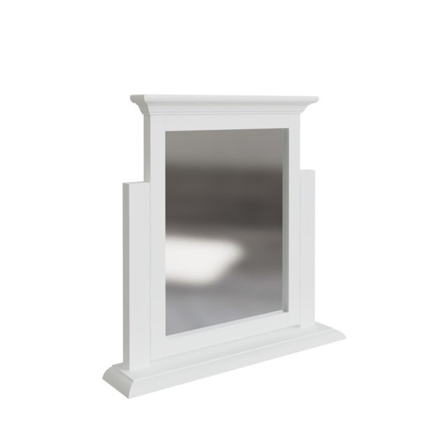 Solid + Manufactured Wood Rectangle Dressing Table Trinket Mirror by ...