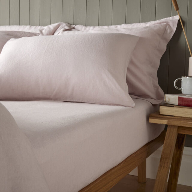 Super Soft Luxury Linen Blend Fitted Sheets by Wayfair | ufurnish.com