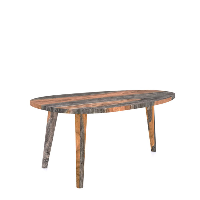 Goa Solid Wood 3 Legs Coffee Table by Wayfair | ufurnish.com
