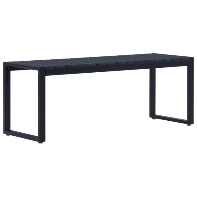 Garden Bench - All-Weather Polystyrene PS Board, No Maintenance Outdoor ...