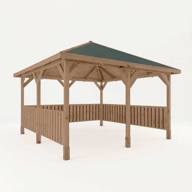 Mercia Thorpe Gazebo With Vertical Rails by Wayfair | ufurnish.com