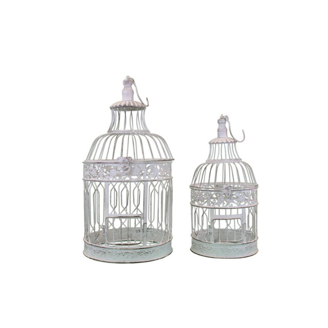 Sandiacre Claire 2 Piece Decorative Bird Cage Set by Wayfair | ufurnish.com