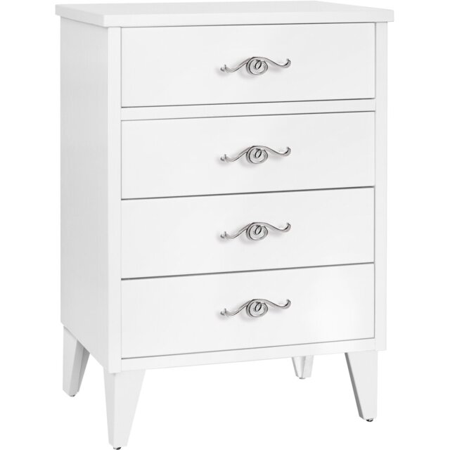 O'Donohue 4 Drawer Bedside Table by Wayfair | ufurnish.com