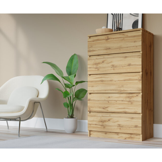Demi 5 Drawer 70Cm W Chest of Drawers by Wayfair | ufurnish.com