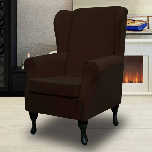 74cm Wide Tufted Wingback Chair by Wayfair | ufurnish.com