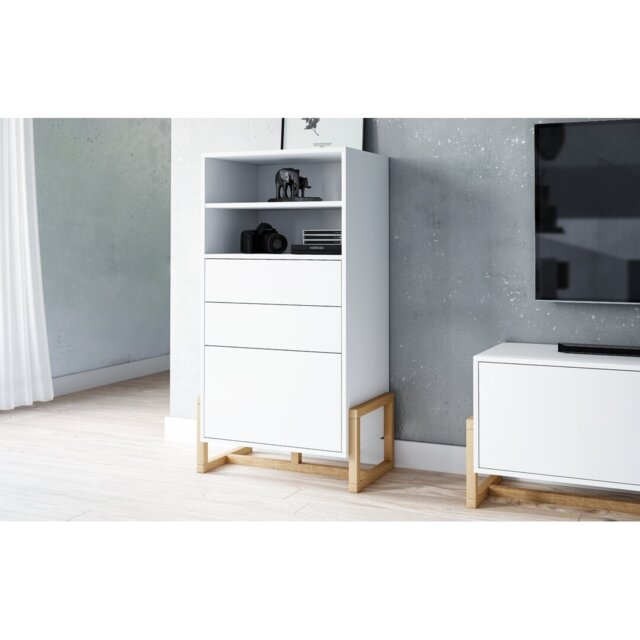 Monserrat 2 Drawer 63Cm Combi Chest by Wayfair | ufurnish.com