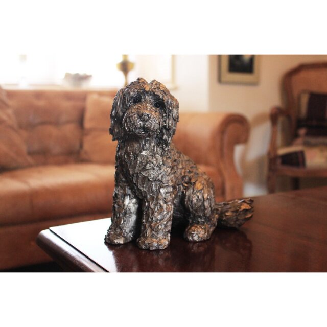 Lucy Cockapoo Sitting Figurine by Wayfair | ufurnish.com