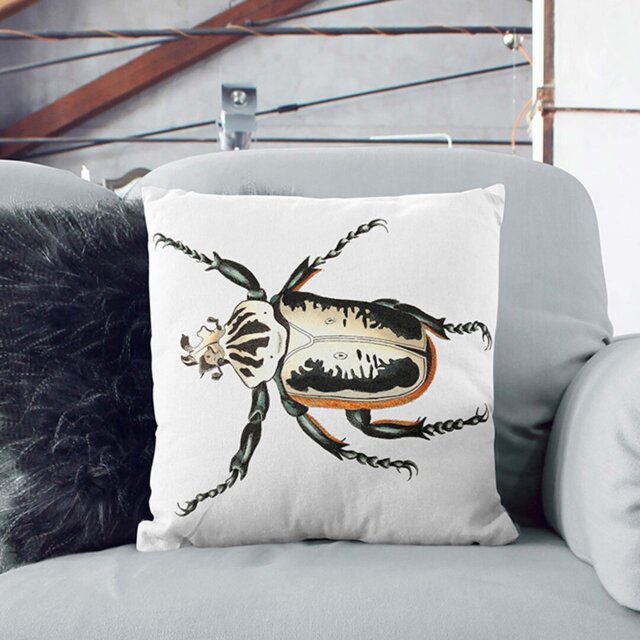 Goliath Beetle by George Shaw Cushion with Filling by Wayfair ...