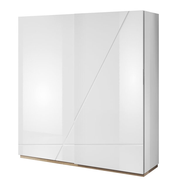Aghancrossy 2 Door Sliding Wardrobe by Wayfair | ufurnish.com