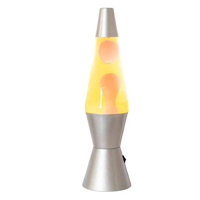 Razzo LED with Silver Base Retro Desk Table Light Lava Lamp by Wayfair ...