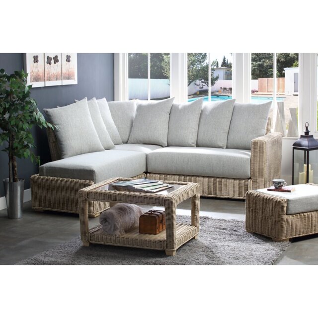 Shamrock 3 Piece Conservatory Sofa Set by Wayfair | ufurnish.com