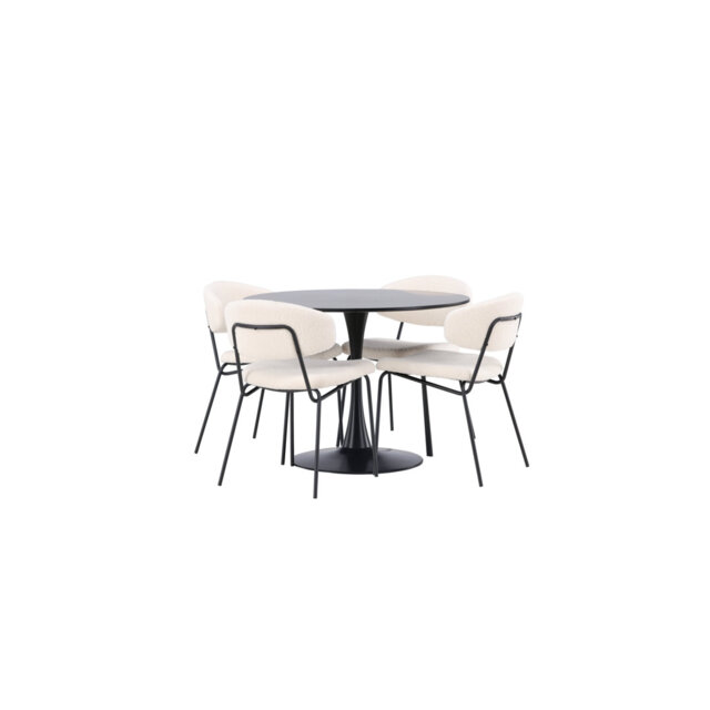 Whipple 4 - Person Dining Set by Wayfair | ufurnish.com