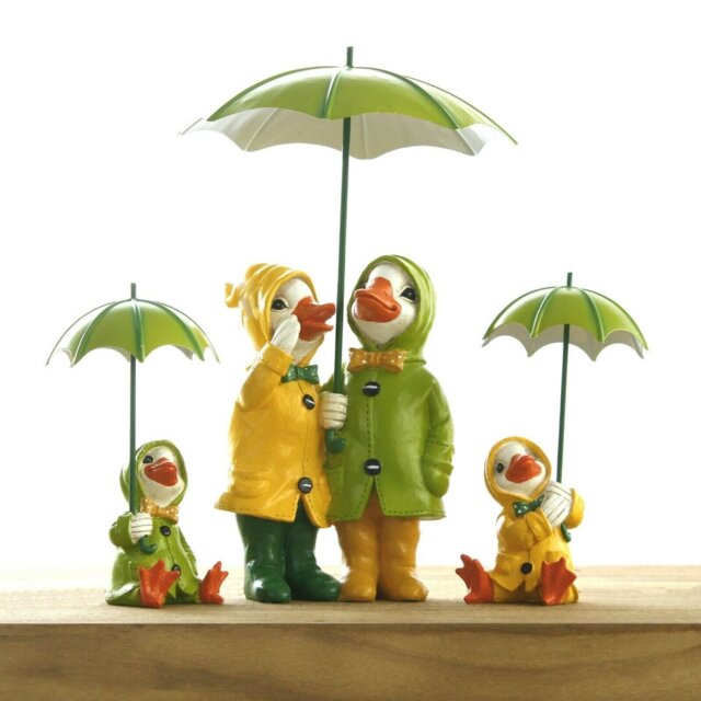 Jayden-Lee Duck Family Garden Ornament by Wayfair | ufurnish.com