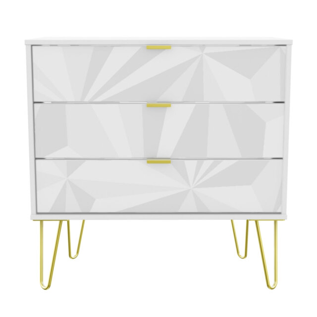 Pekin 3 Drawer 76.5Cm W Chest of Drawers by Wayfair | ufurnish.com