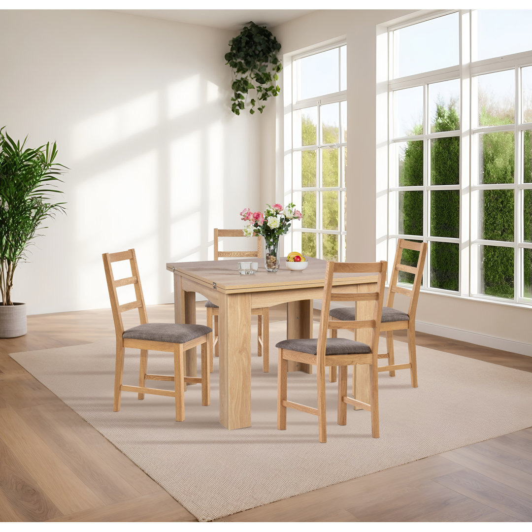 Newquay 4 - Person Dining Set by Wayfair | ufurnish.com
