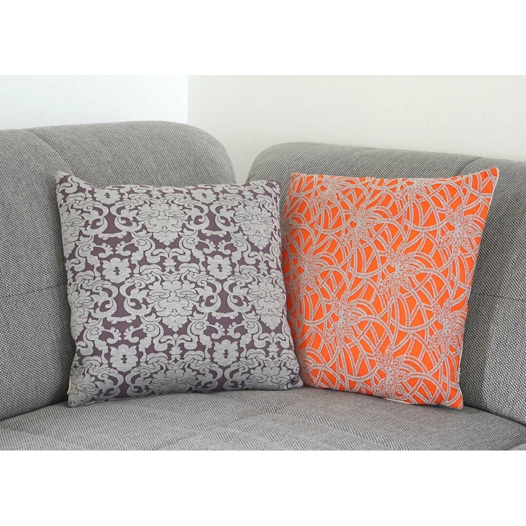 Baroque Square Cushion with Filling by Wayfair | ufurnish.com