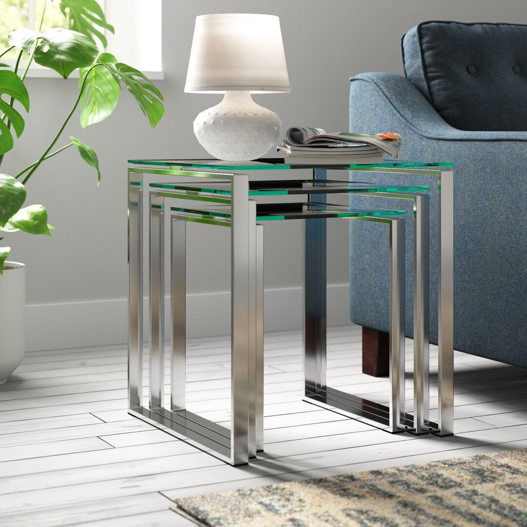 Adcock 3 Piece Nest of Tables by Wayfair | ufurnish.com