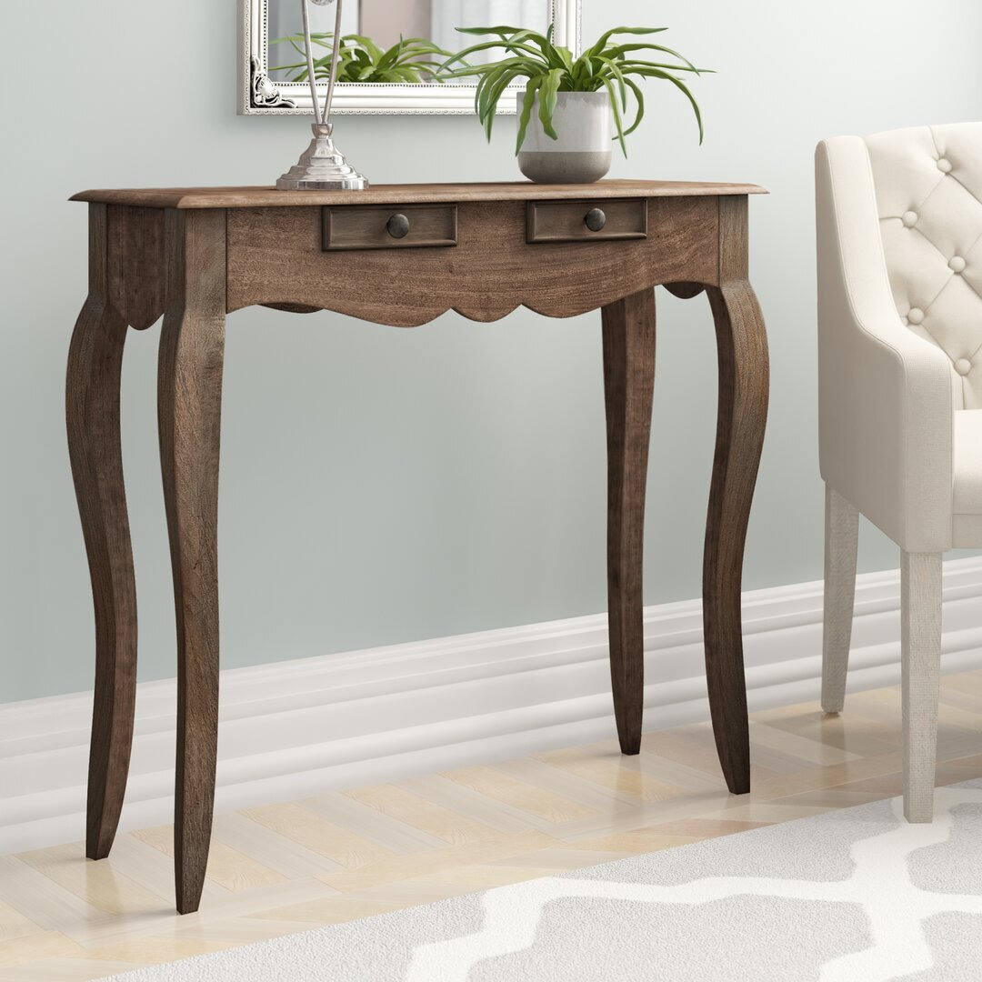 Messer 90Cm Solid Wood Console Table by Wayfair | ufurnish.com
