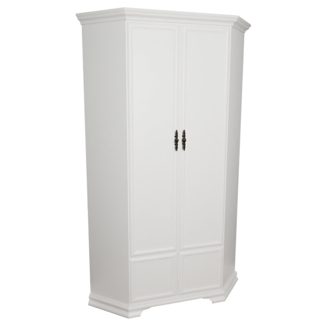 Versailles 2 Door Corner Wardrobe by Wayfair | ufurnish.com