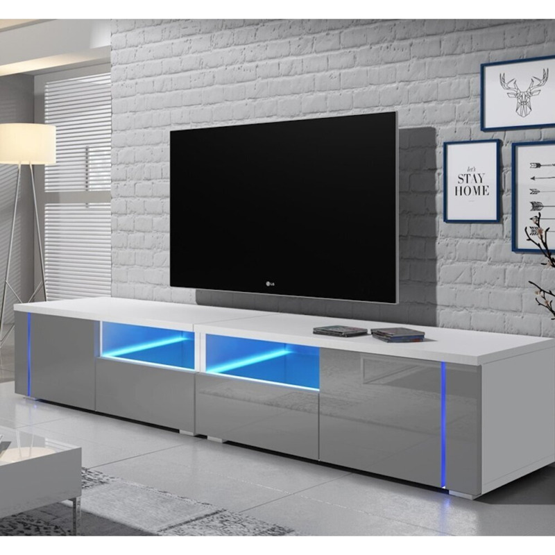 "Dorlean Double TV Stand for TVs up to 70""" by Wayfair | ufurnish.com
