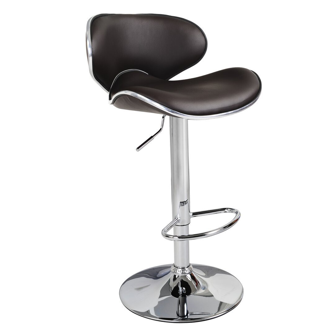 Clem Height Adjustable Swivel Bar Stool by Wayfair | ufurnish.com