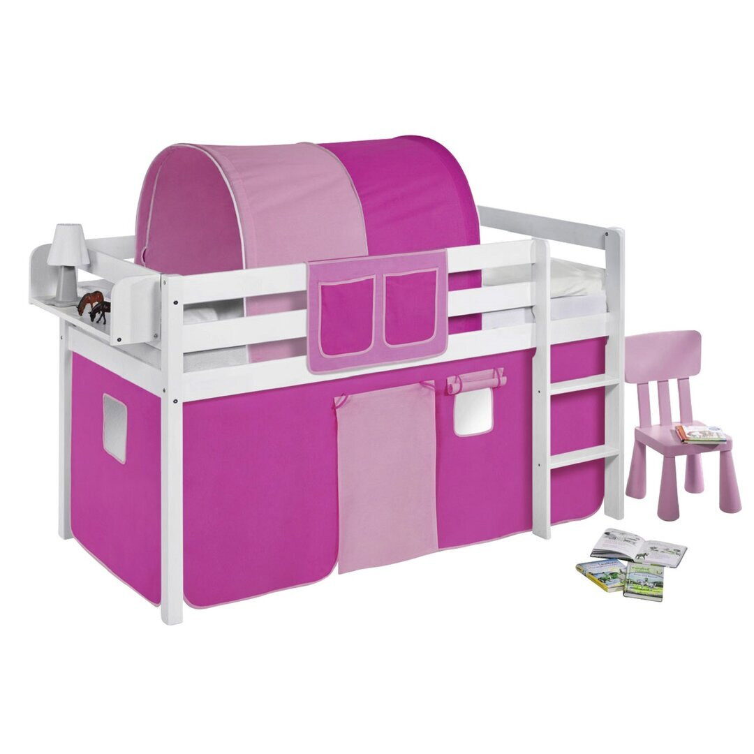 Basic European Single Mid Sleeper Bed with Curtain by Wayfair ...