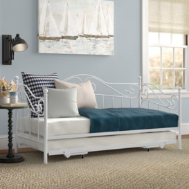 Emil Single 3 Metal Daybed with Trundle by Wayfair ufurnish