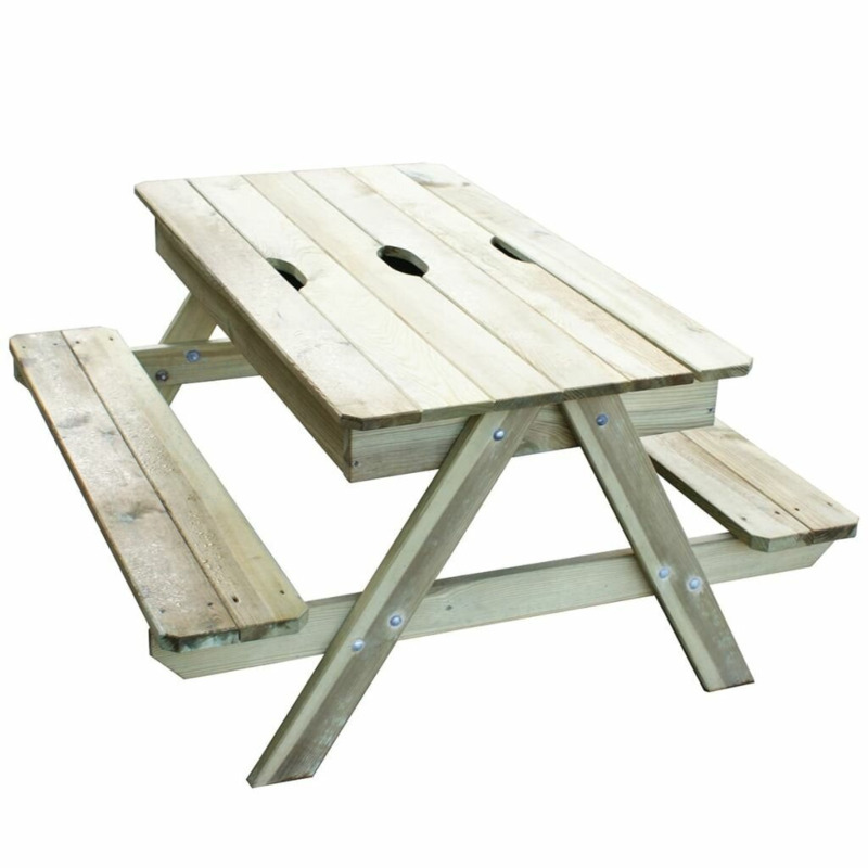 Trigano Kids Play Picnic Table Picsand 100 x 97 x 57cm by Wayfair ...