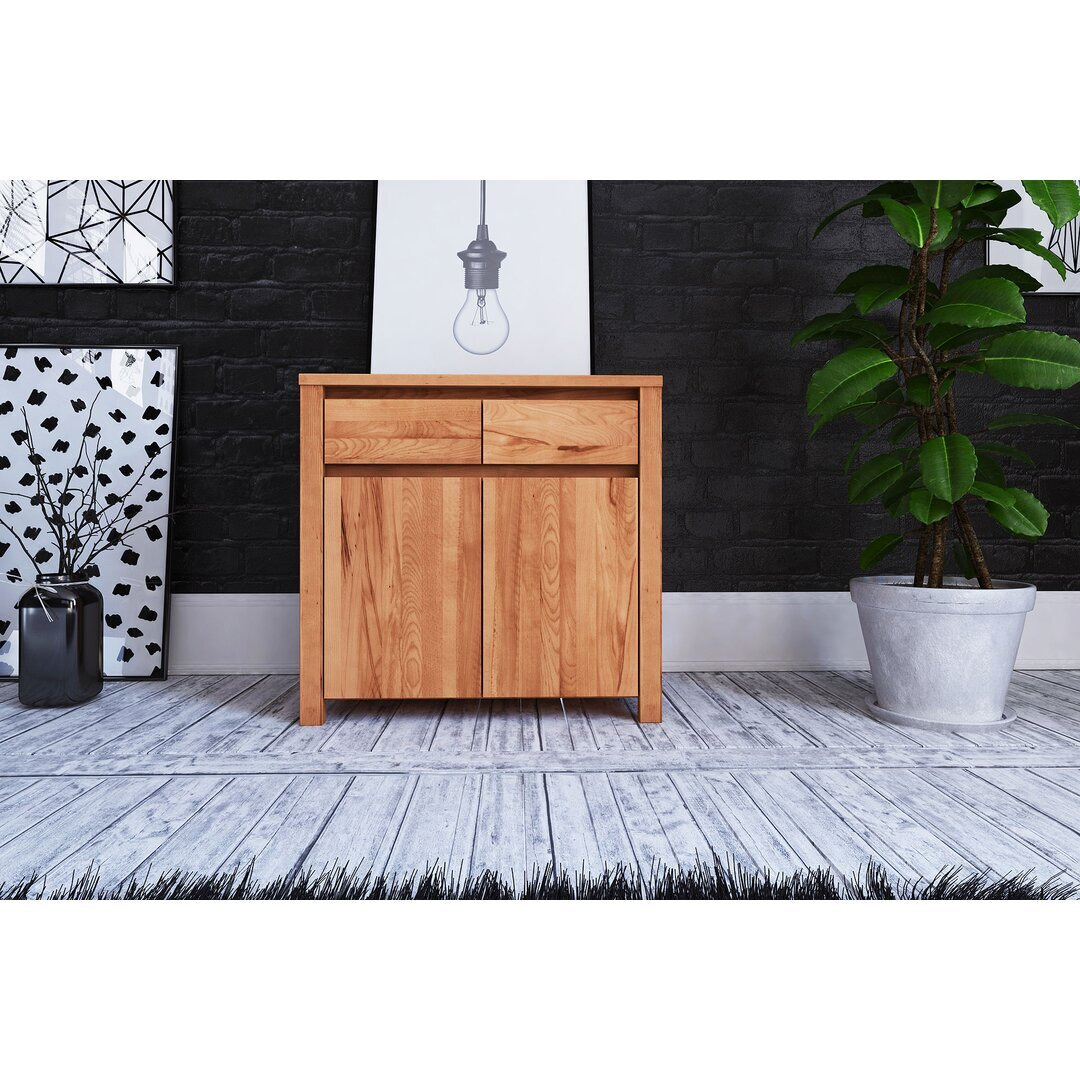 Fugate 80 Cm Wide 2 Drawer Solid Wood Sideboard by Wayfair | ufurnish.com