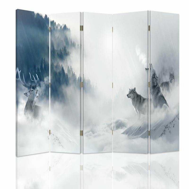 Warrick 5 Panel Room Divider by Wayfair | ufurnish.com