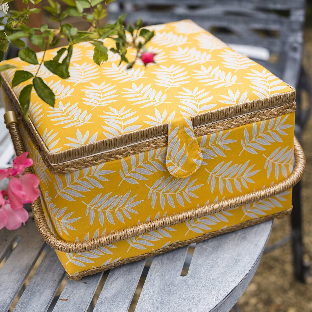 Extra Large Sewing Leaf Manufactured Wood Organiser Boxes by Wayfair ...