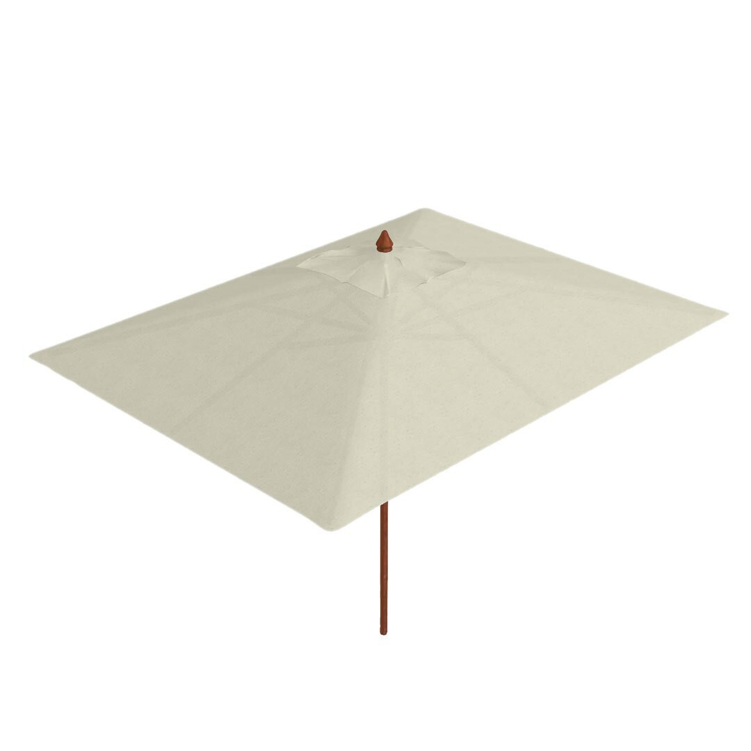 Ching 3m x 4m Rectangular Traditional Parasol by Wayfair | ufurnish.com