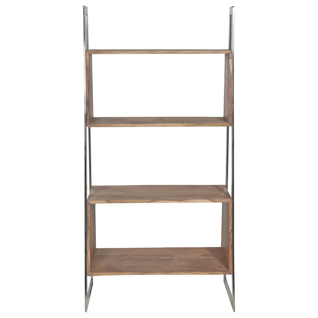Wood and Metal Ladder Bookcase by Wayfair | ufurnish.com